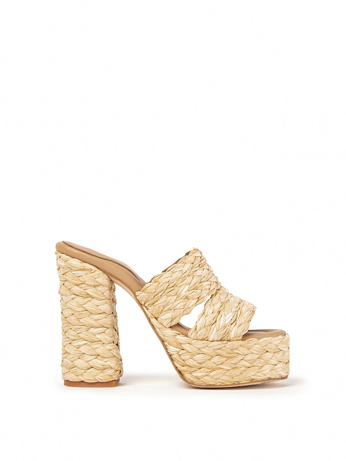 Sandal LUANDA RAFFIA NATURAL | Paloma Barceló Official® – Equitare®